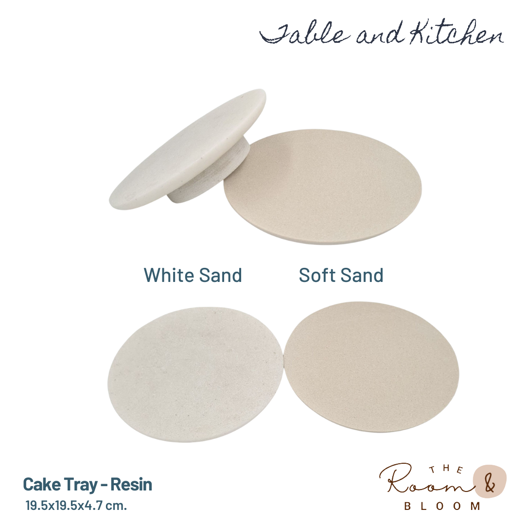 Cake Tray - Resin – The Room and Bloom